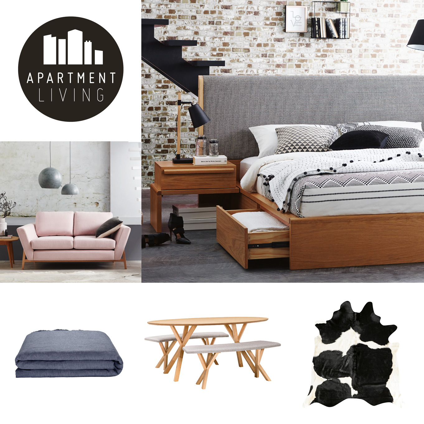Top 10 Apartment-Friendly Furniture – Stylist’s Choice - Domayne Style ...