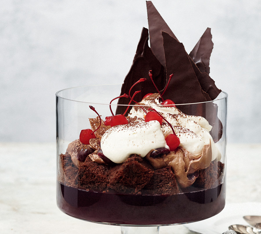 Black Forest Chocolate Mousse Trifle - Domayne Style Insider