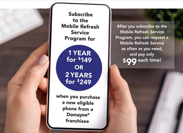 Mobile Refresh Service Program | Domayne
